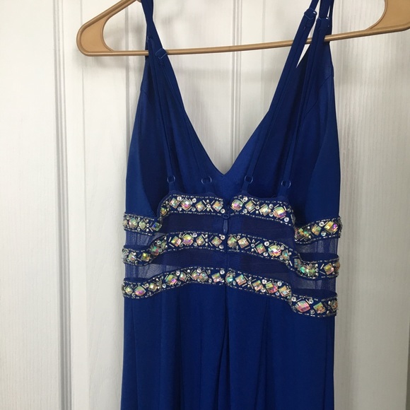 Dresses | Royal Blue Form Fitting Prom Dress | Poshmark